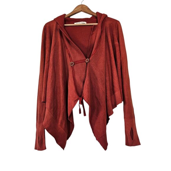 Free People | Sweaters | We The Free Tyler Drape Moto Cardigan Women Xs ...